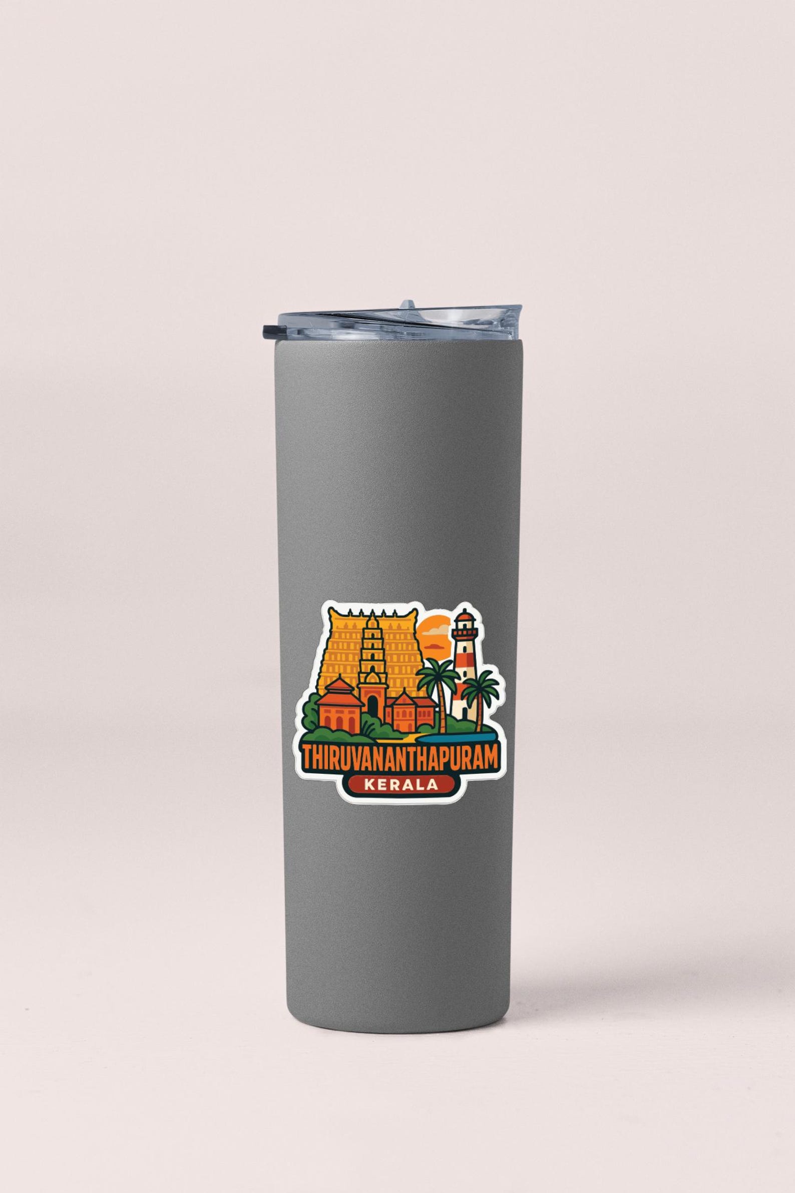 Thiruvananthapuram Kerala Sticker Decal Vinyl Die-cut City Skyline ...