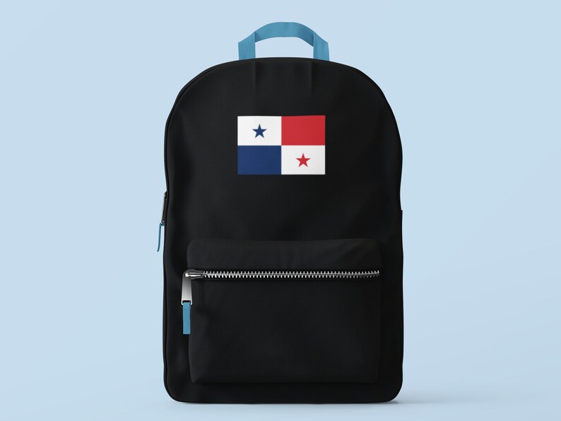 Panama Flag Iron on Heat Transfer Vinyl HTV / Republic of Panama / Pro ...