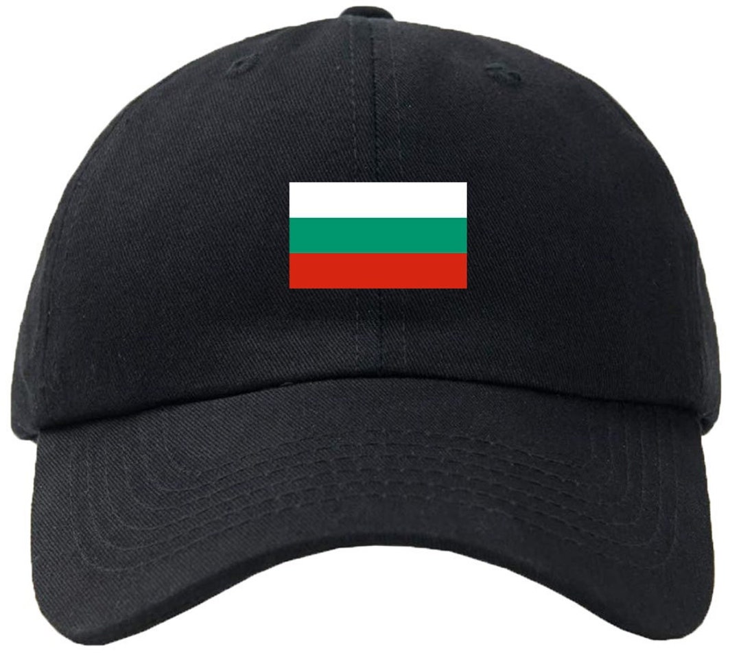 Bulgaria Flag Baseball Cap Hat Hook & Loop Closure / Sofia / Republic ...