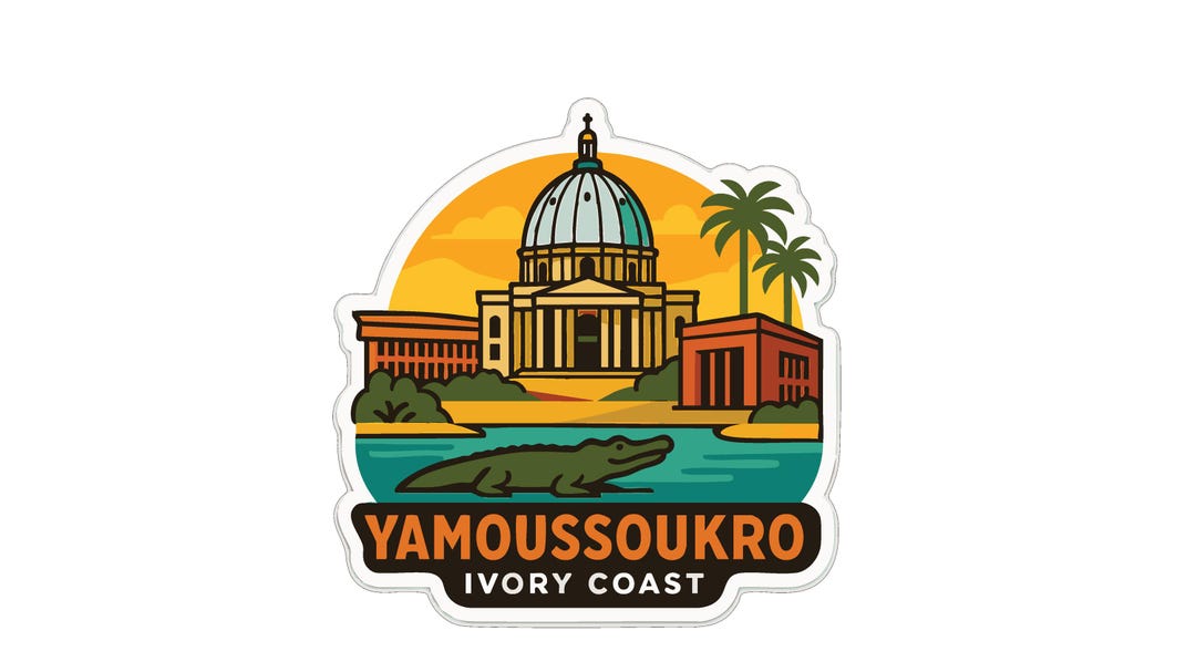 Yamoussoukro Ivory Coast Iron on Heat Transfer Vinyl HTV - Etsy