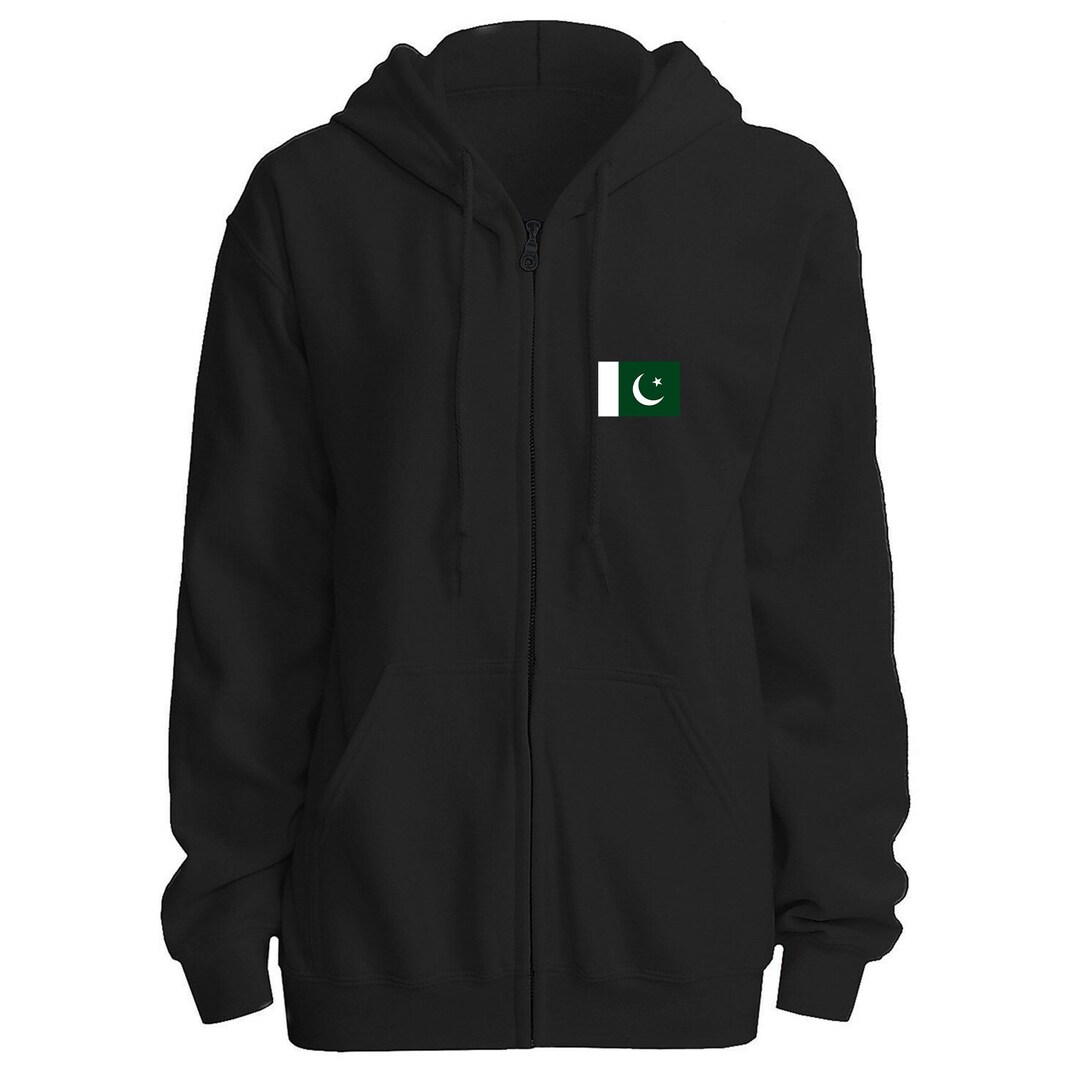 Pakistan Flag Unisex Full-zip Hoodie / Islamic Republic of Pakistan ...