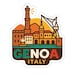 Genoa Italy Sticker Decal Vinyl Die-cut City Skyline Landmark Design - Etsy