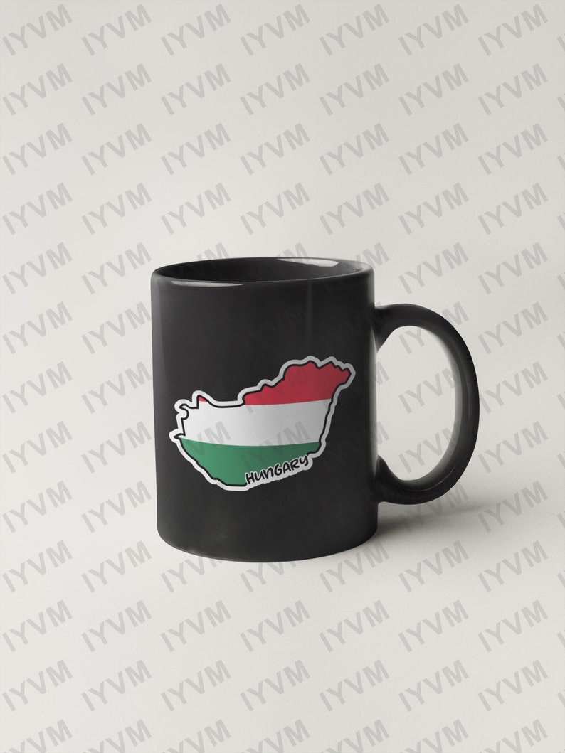 Hungary Map Flag Sticker Decal / Magyarország / Budapest / Hungarian - Etsy