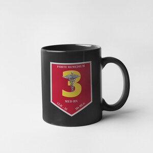 US Marine Corps Badge Sticker Decal 3rd Medical Battalion Car Sticker ...