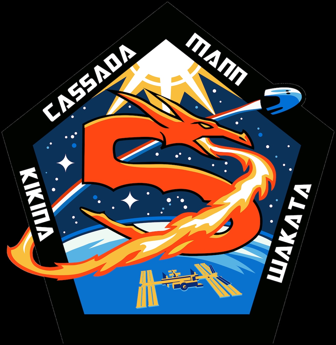 NASA Spacex Crew-5 Mission Patch Sticker Decal NASA Commercial Crew ...