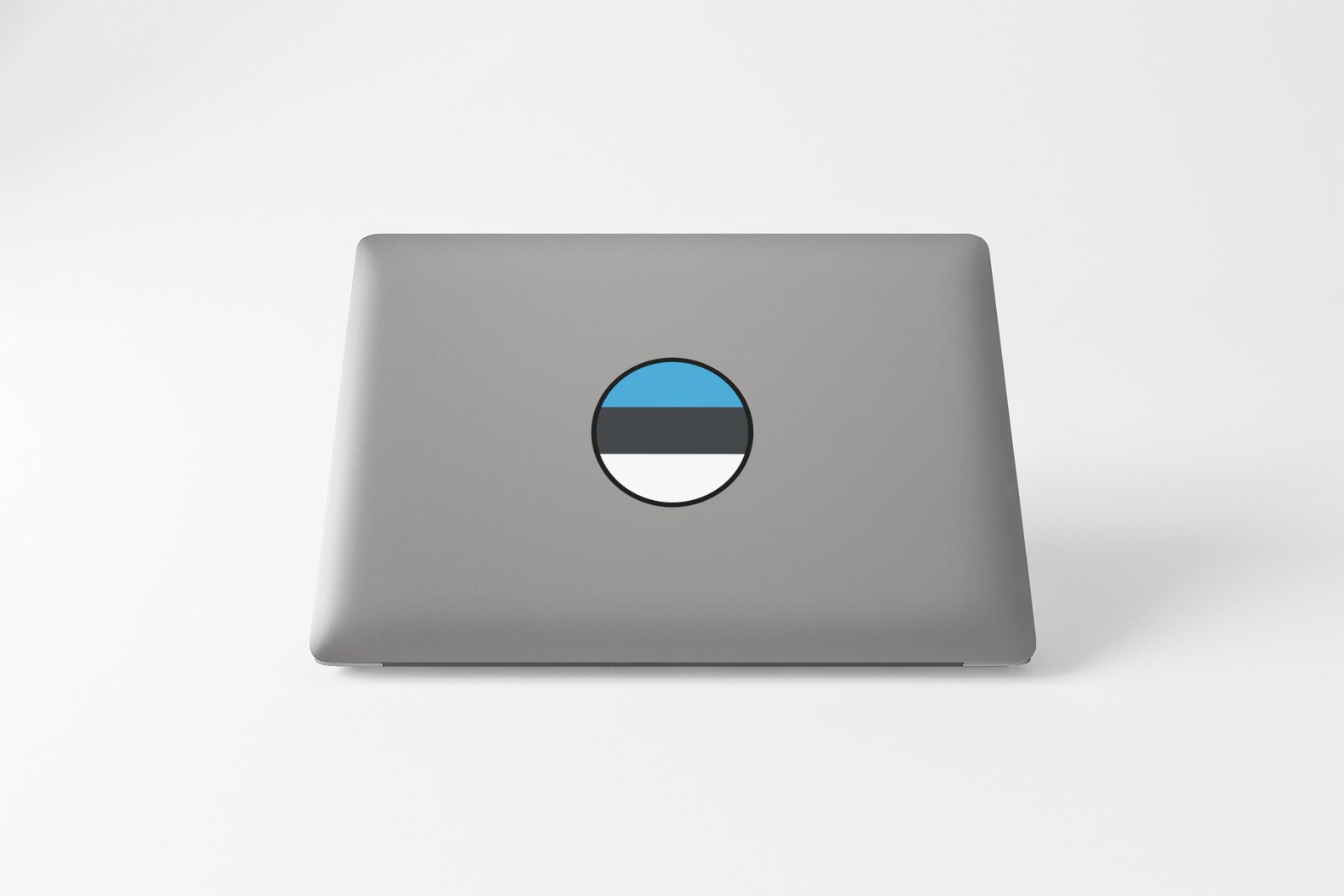 Estonia Flag Circle Sticker Decal - Etsy