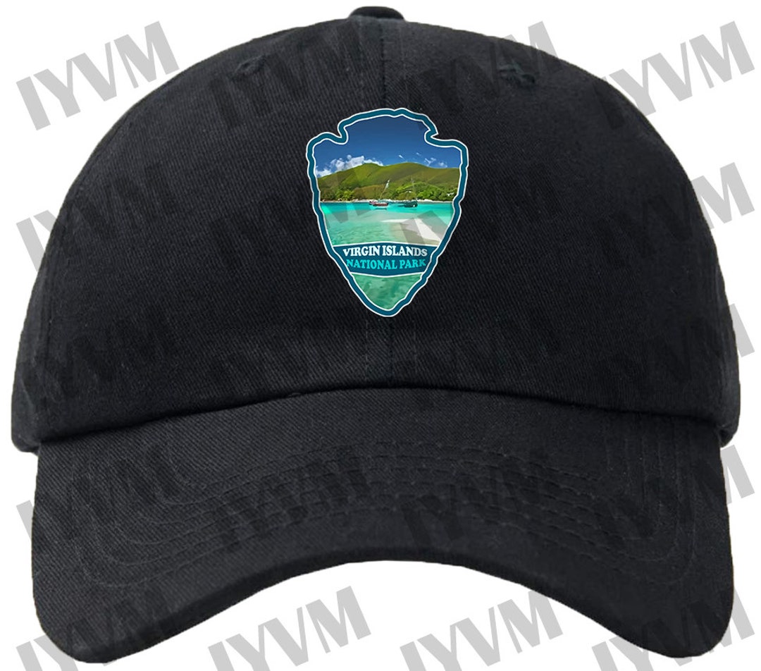 Virgin Islands National Park Baseball Cap Hat Hook & Loop Closure - US ...