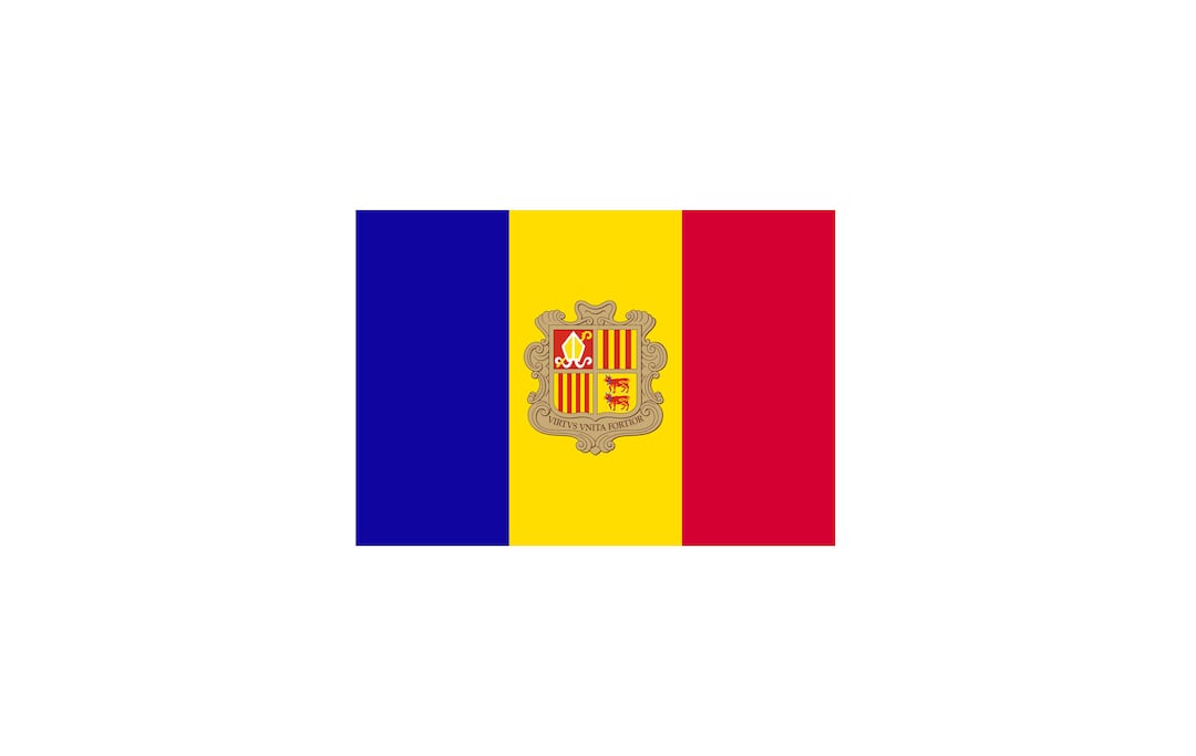 Andorra Flag Sticker Decal - Etsy