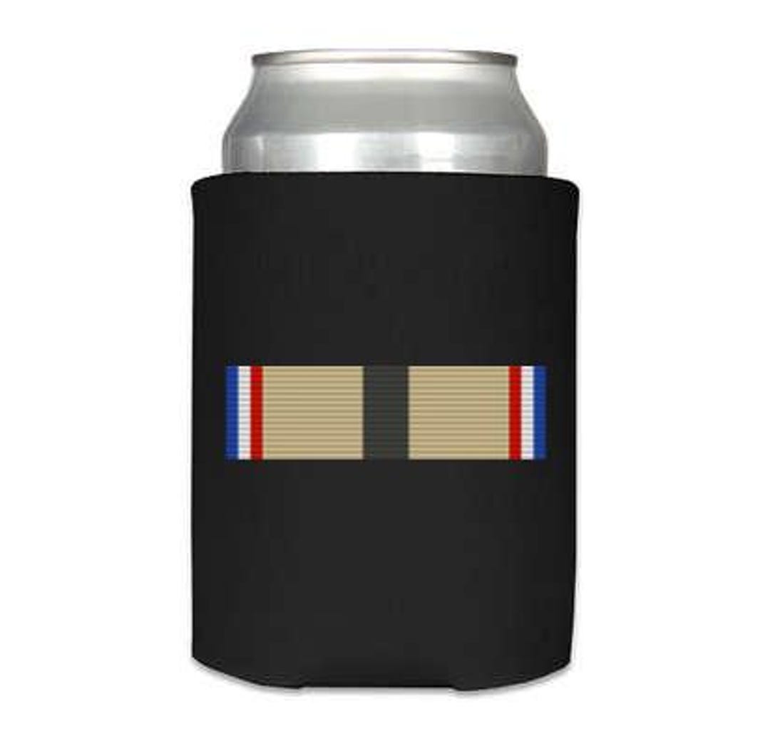 Desert Shield Desert Storm Campaign Medal Ribbon Neoprene Can Cooler ...