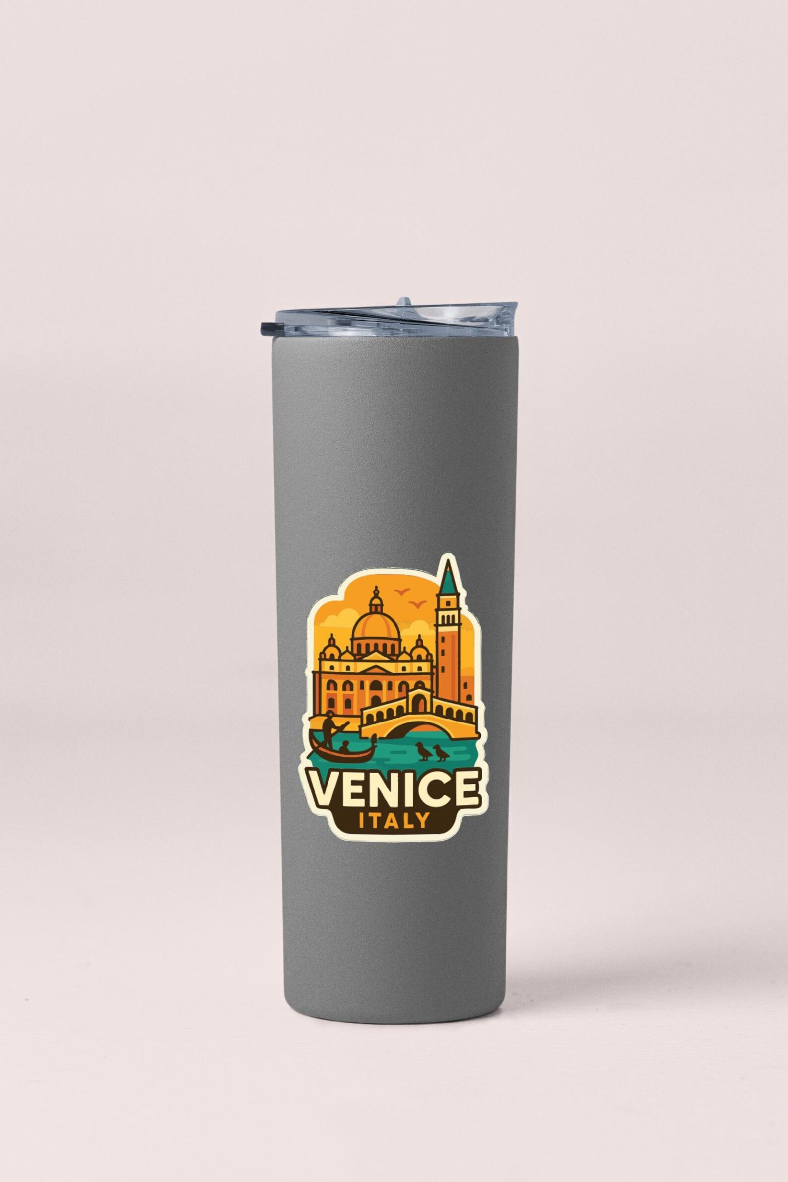 Venice Italy Sticker Decal Vinyl Die-cut City Skyline Landmark Design ...
