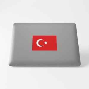 Turkey Flag Sticker Decal / Republic of Turkey / Türkiye Cumhuriyeti ...