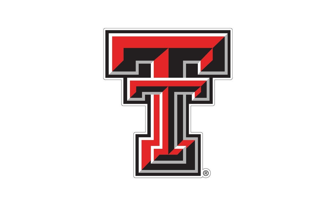 Texas Tech Red Raiders TTU Car Decal Vinyl Decal University Monogram ...