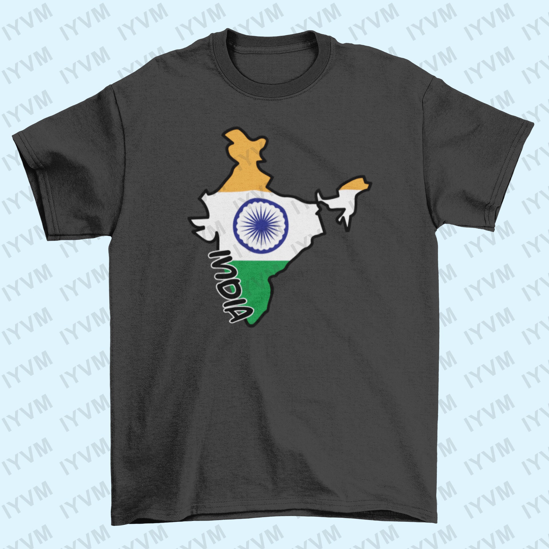 India Map Iron on Heat Transfer Vinyl HTV / Republic of India ...