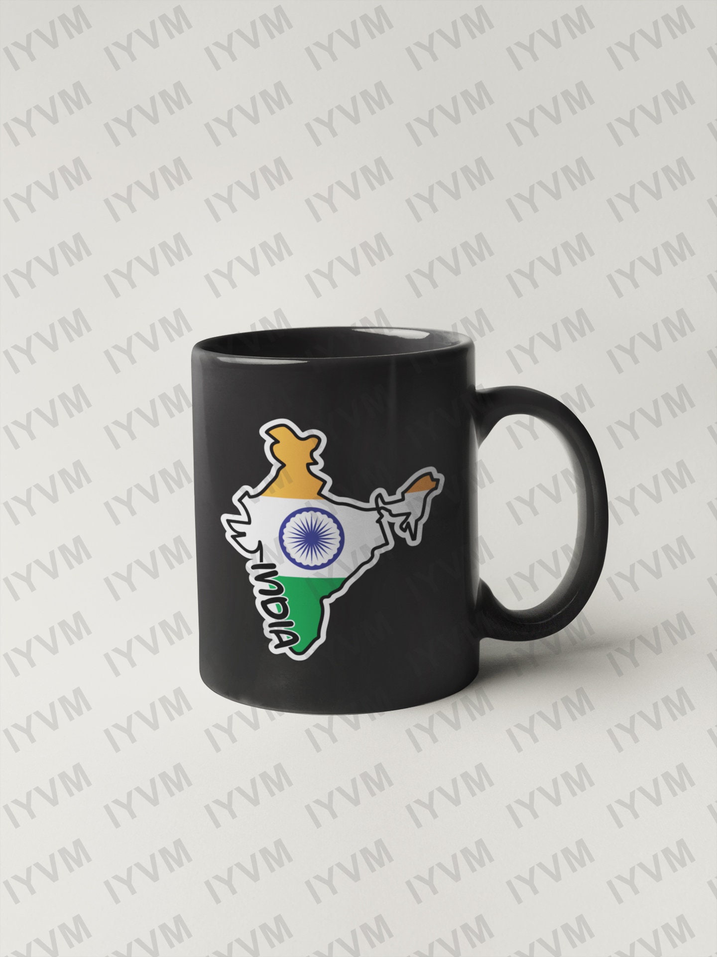 India Map Flag Sticker Decal / Republic of India / Satyameva | Etsy