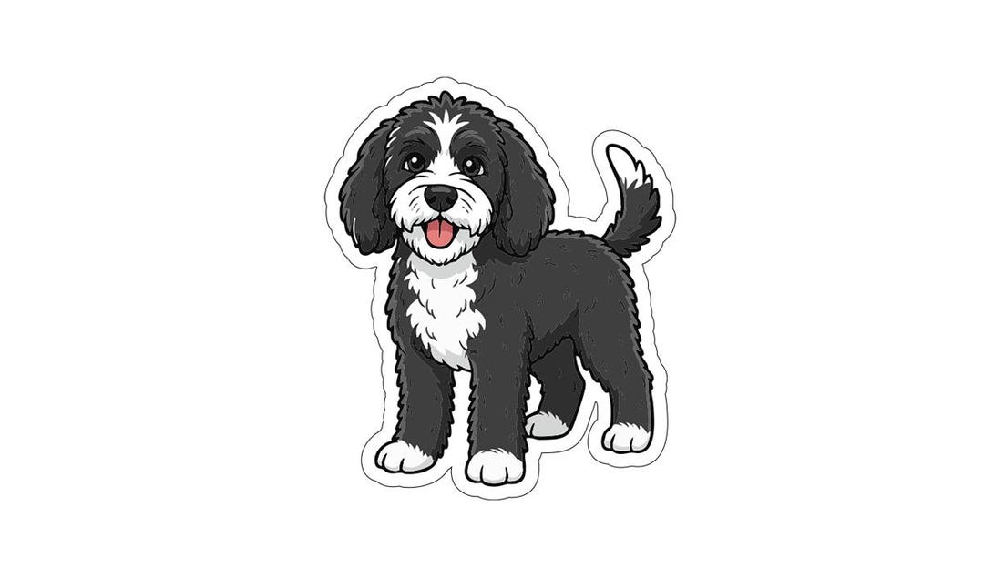 Sheepadoodle Sticker Decal Vinyl Die-cut Dog Companion Design - Etsy