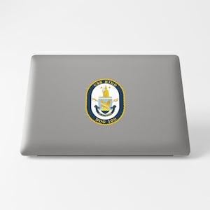 USS Kidd DDG-100 Badge Sticker Decal Arleigh Burke Class Destroyer Car ...