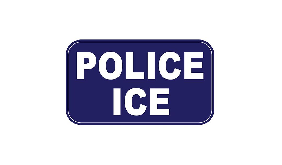 Police ICE Sticker Decal Immigration and Customs Enforcement Donald ...