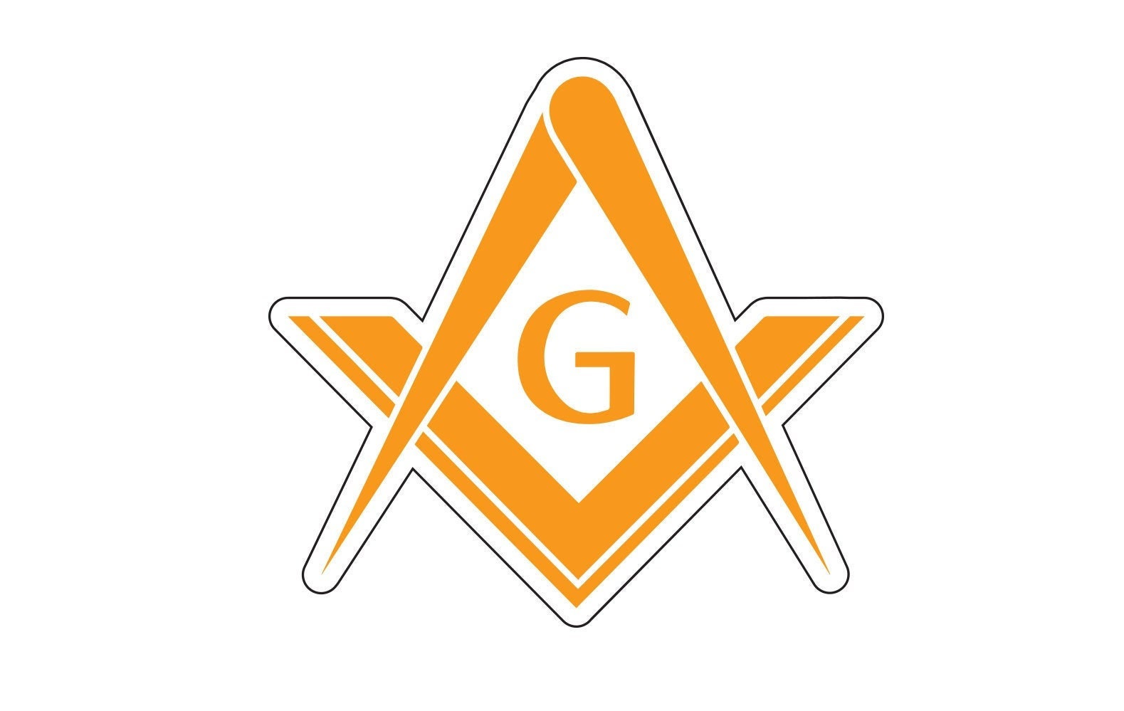 Freemason Masonic Sticker Decal / Freemasonry / Compass and - Etsy