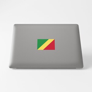 The Republic of Congo Flag Sticker Decal - Etsy