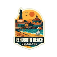 Gulf Coast Destination Sign Post Sticker/decal! 4"x2.5" Waterproof ...