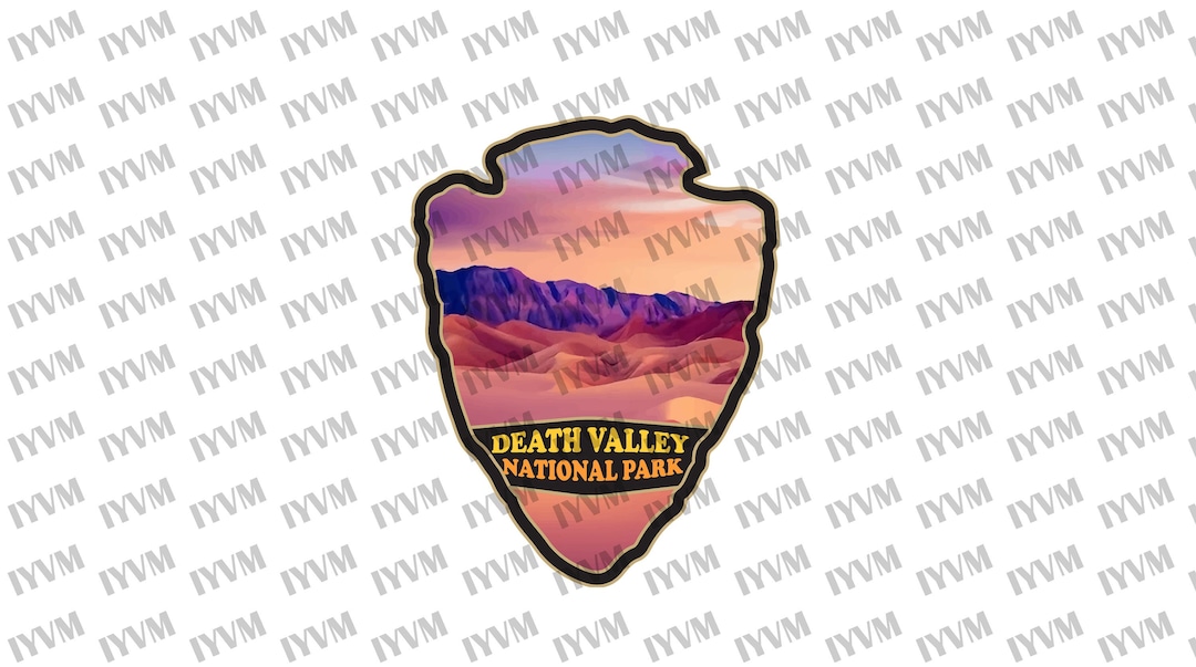 Death Valley National Park Decal Sticker - US National Parks Series - Etsy