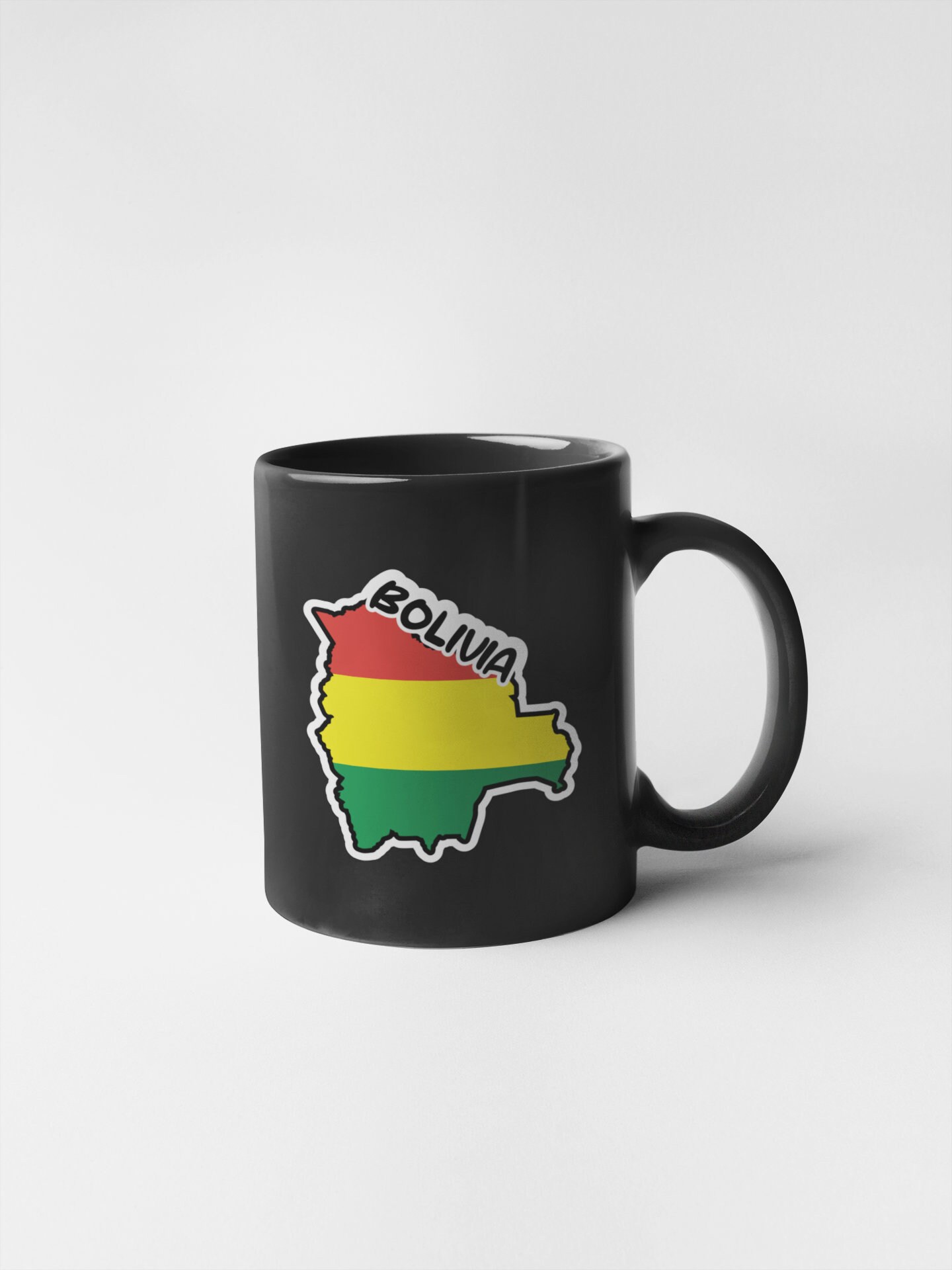 Bolivia Map Flag Sticker Decal - Etsy