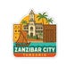Zanzibar City Tanzania Sticker Decal Vinyl Die-cut City Skyline ...