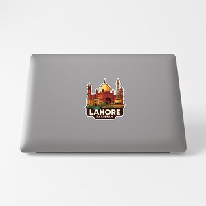 Lahore Pakistan Sticker Decal Vinyl Die-cut City Skyline Landmark ...