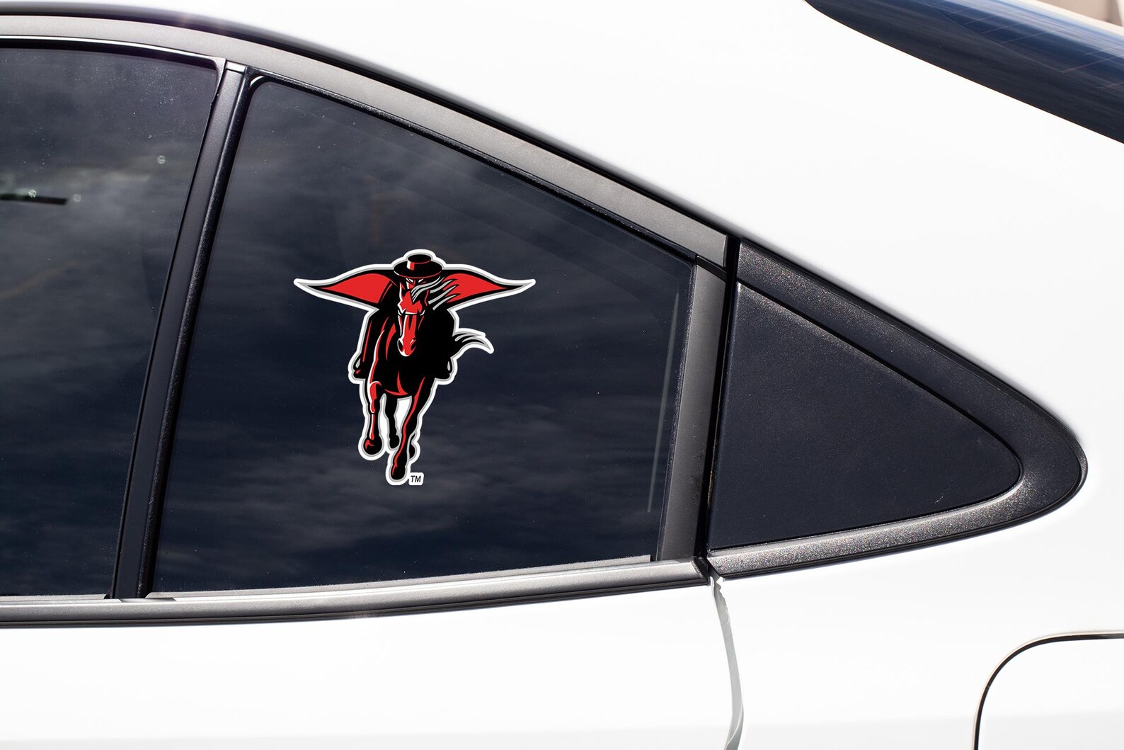 Texas Tech Red Raiders TTU Car Decal Vinyl Decal University Monogram ...