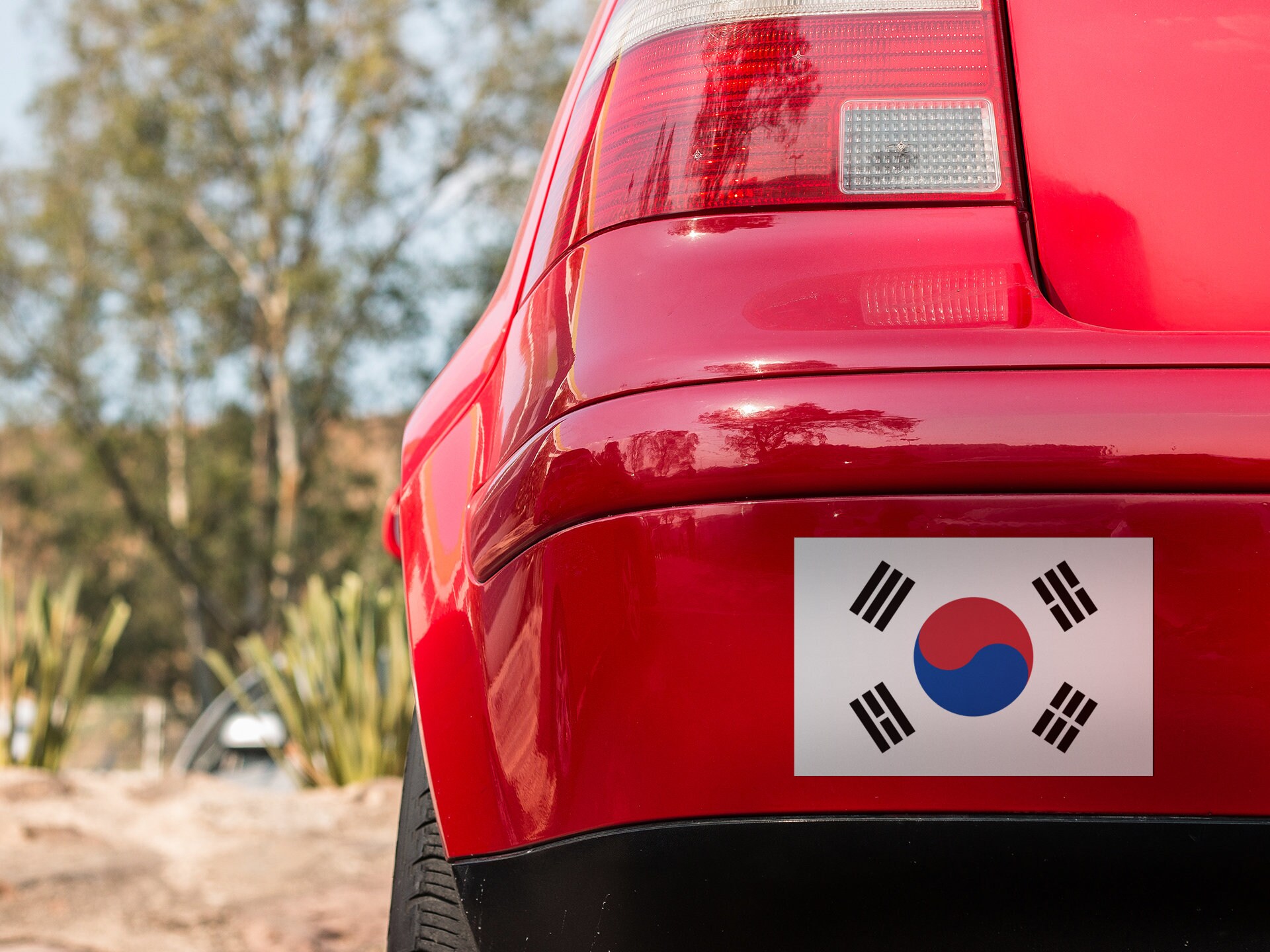 South Korea Flag Sticker Decal / Republic of Korea / Seoul / - Etsy