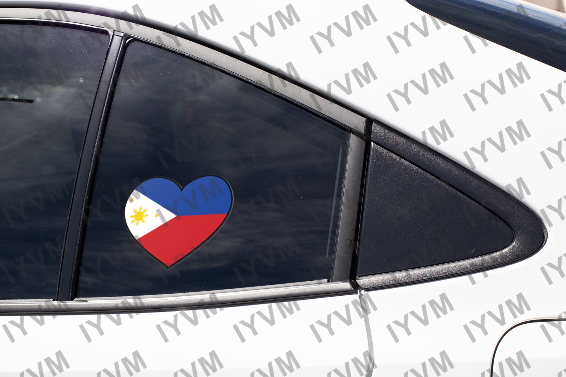 Philippines Flag Sticker Decal / Republic of the Philippines ...