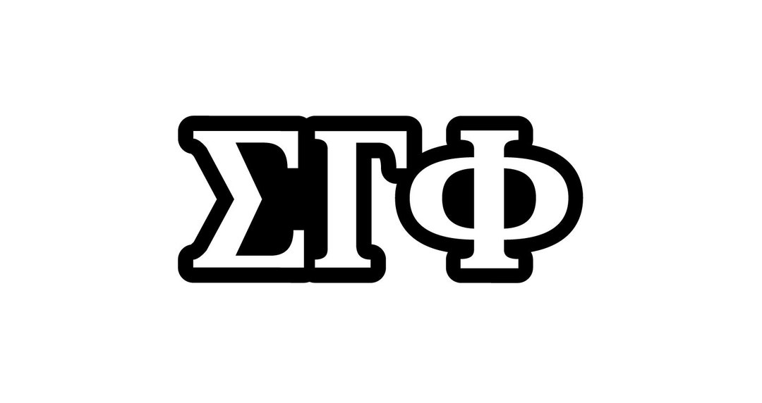 Sigma Gamma Phi ΣΓΦ Sorority Sticker Decal / Greek Life Spirits / Rush ...