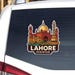 Lahore Pakistan Sticker Decal Vinyl Die-cut City Skyline Landmark ...