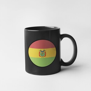 Bolivia Flag Circle Sticker Decal - Etsy