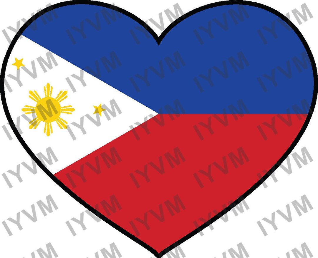 Philippines Flag Sticker Decal / Republic of the Philippines ...