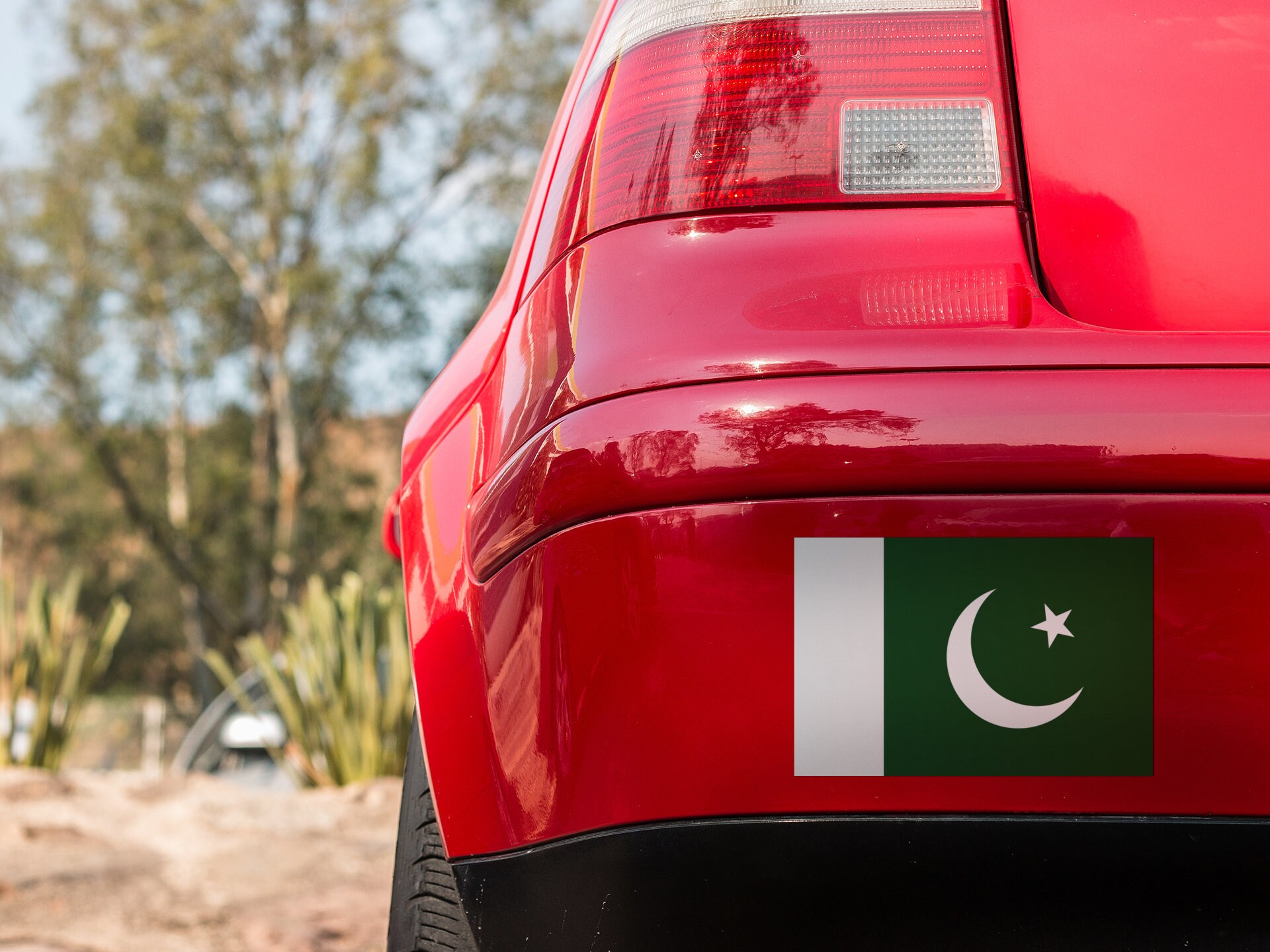 Pakistan Flag Sticker Decal / Islamic Republic of Pakistan / - Etsy