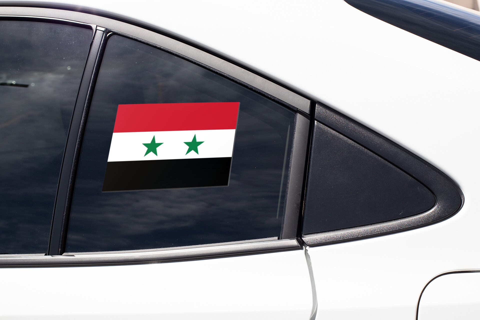 Syria Flag Sticker Decal - Etsy