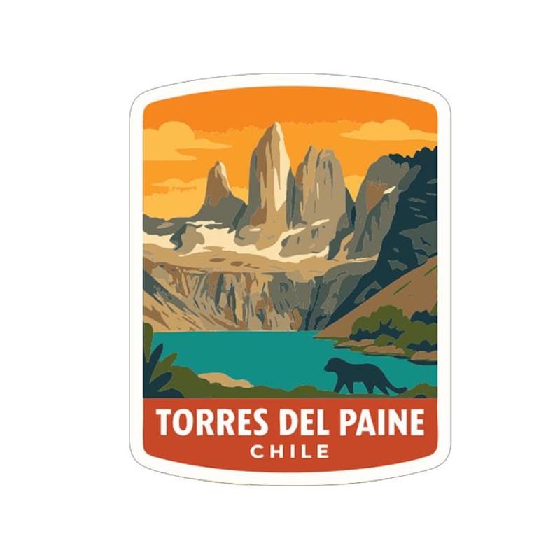 Stickers Chile - Etsy