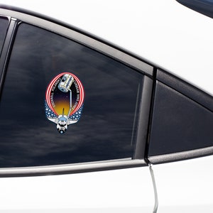 NASA STS-98 Mission Patch Sticker Decal Atlantis NASA Space Shuttle ...