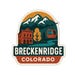 Breckenridge Sticker Decal Vinyl Die-cut City Skyline Landmark Design ...