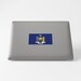 New York State Flag Vinyl Decal Sticker - Etsy