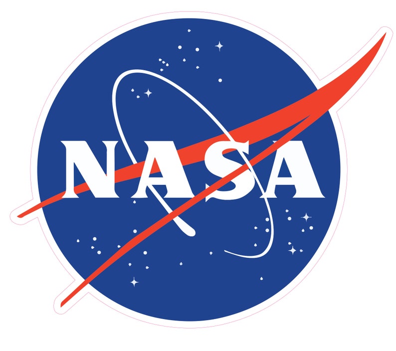 NASA Logo Vinyl Decal Sticker, Space Exploration, Science - Etsy