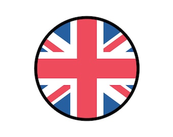 Reflective Union Jack Decal - Etsy