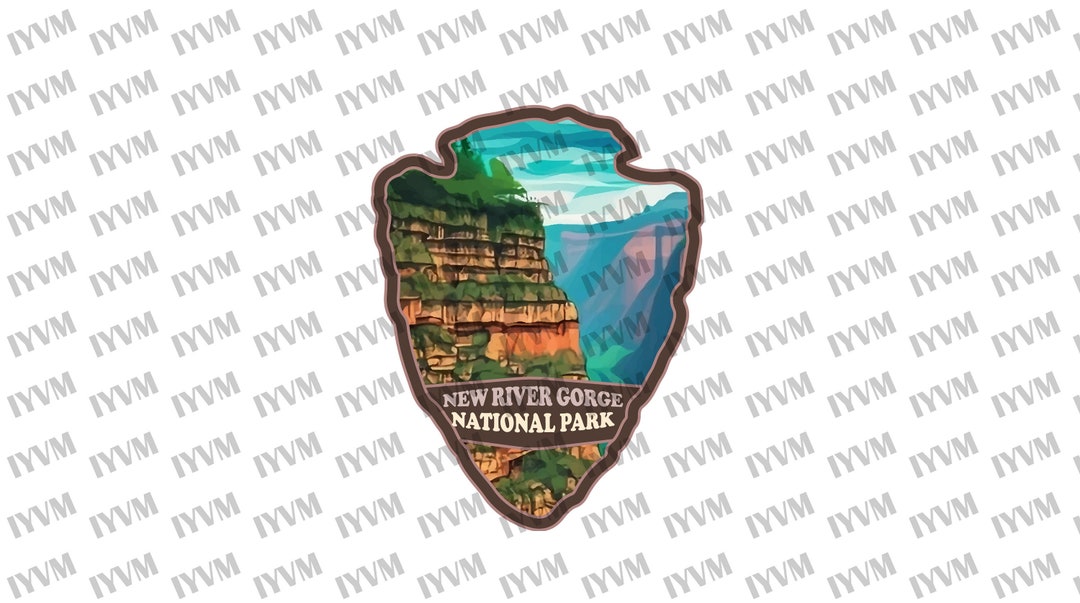 New River Gorge National Park Decal Sticker - US National Parks Series ...
