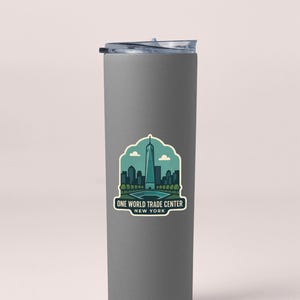 One World Trade Center & 9/11 Memorial New York Sticker Decal Vinyl Die ...