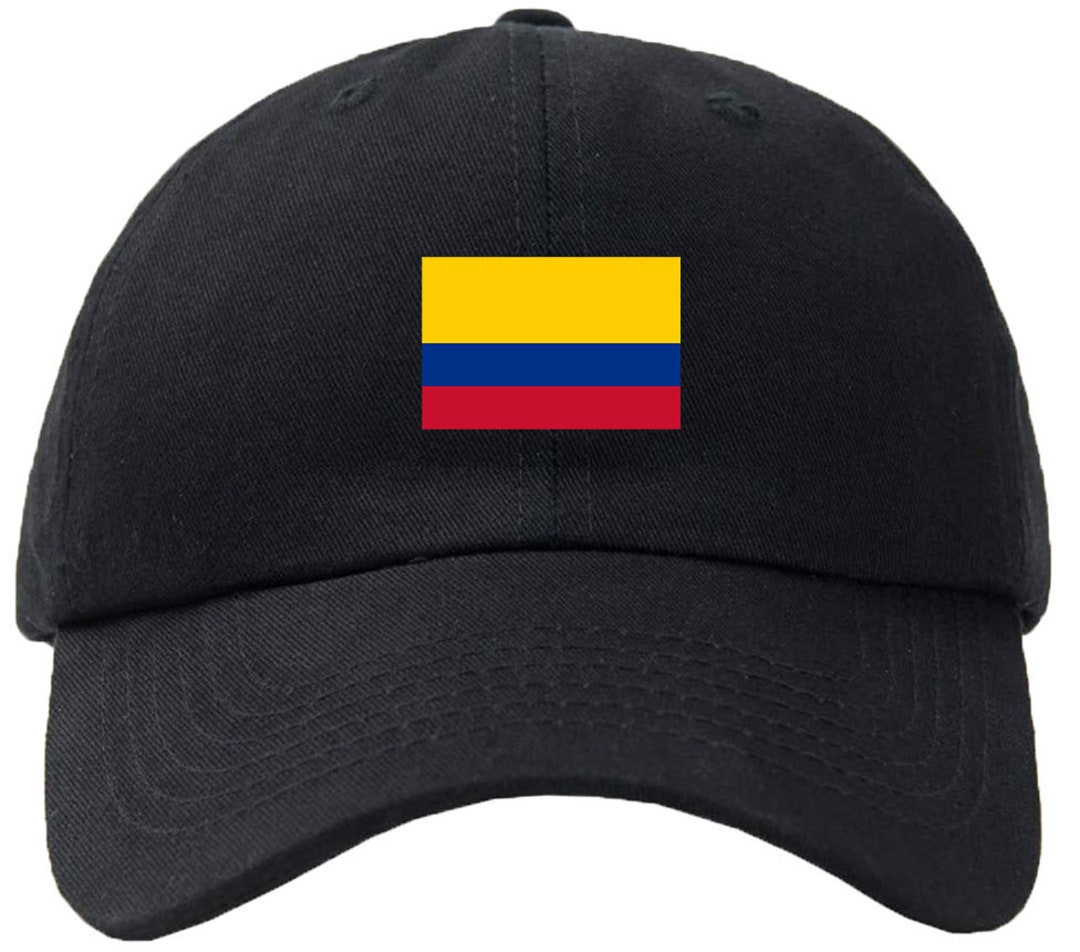 Colombia Flag Baseball Cap Hat Hook & Loop Closure / Republic of ...