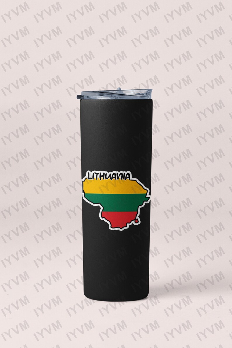 Lithuania Map Flag Sticker Decal / Republic of Lithuania / - Etsy