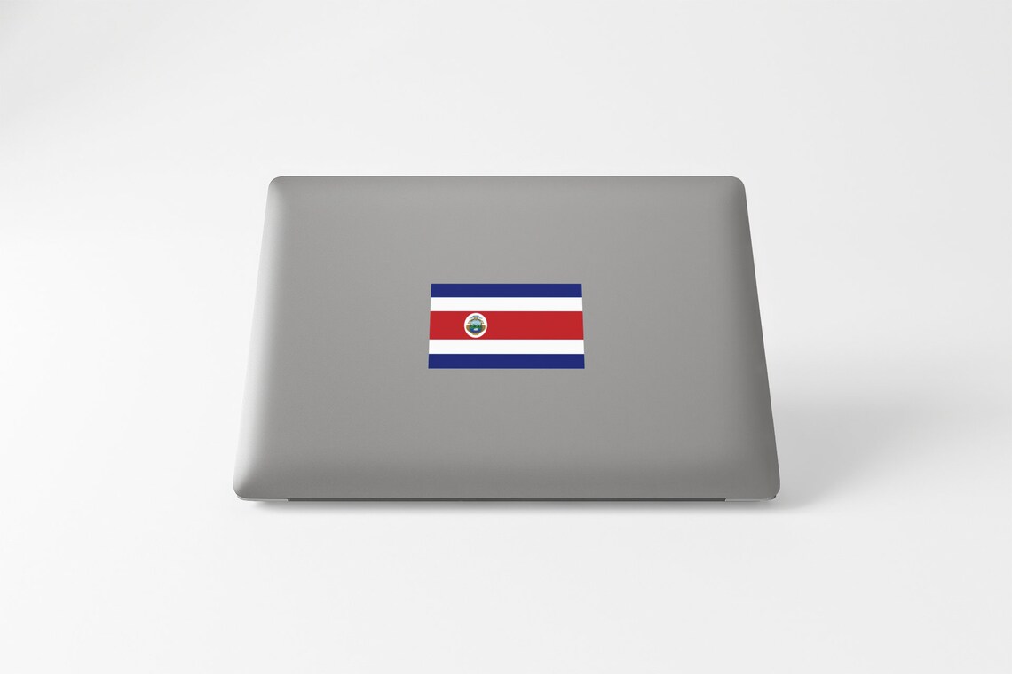 Costa Rica Flag Sticker Decal / Republic of Costa Rica / San - Etsy