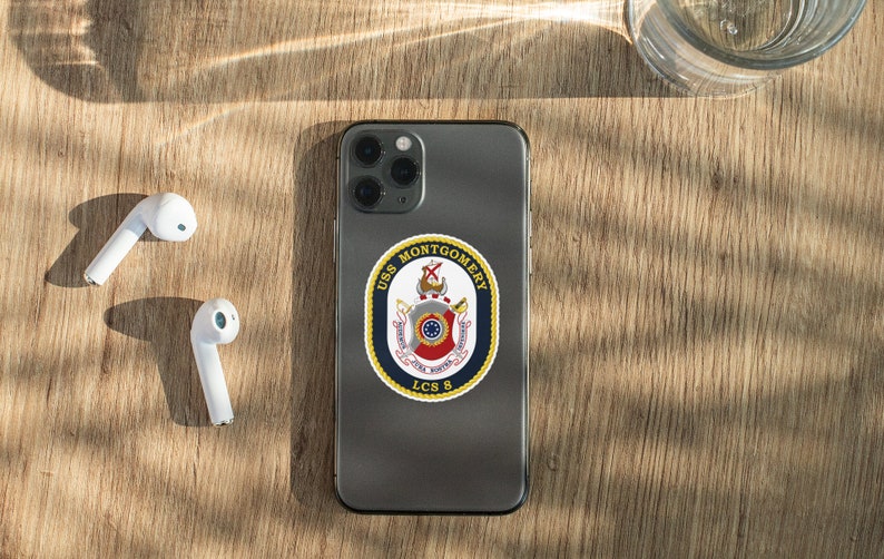 USS Montgomery LCS-8 Badge Sticker Decal Independence Class - Etsy