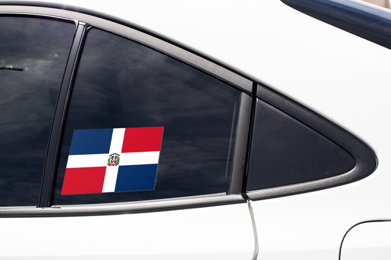 Dominican Republic Flag Sticker Decal / República Dominicana / - Etsy